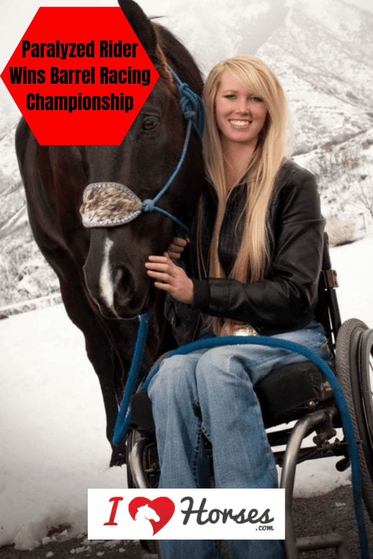 Paralyzed Rider Wins Barrel Racing Championship