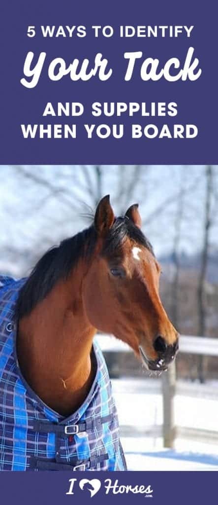 5 Ways To Identify Your Tack And Supplies When You Board Your Horse