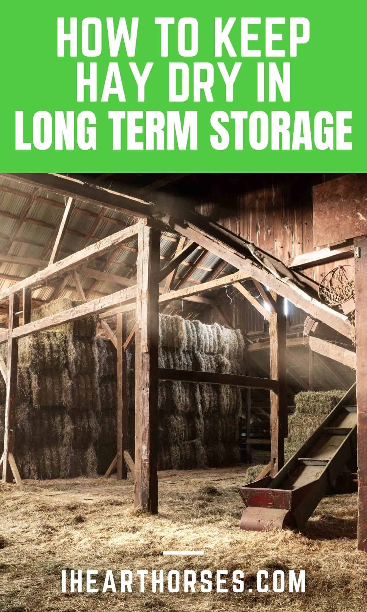 4 Proven Methods to Keep Hay Dry in Long Term Storage