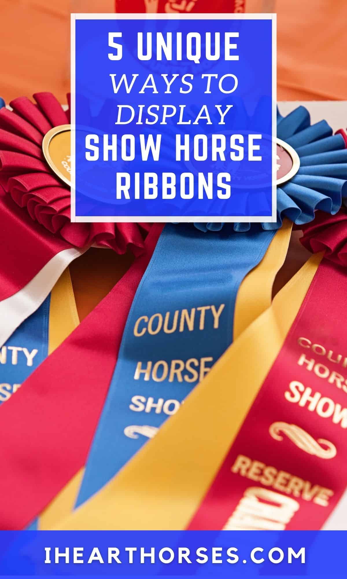 5 Unique Ways to Display Horse Show Ribbons in Your Home