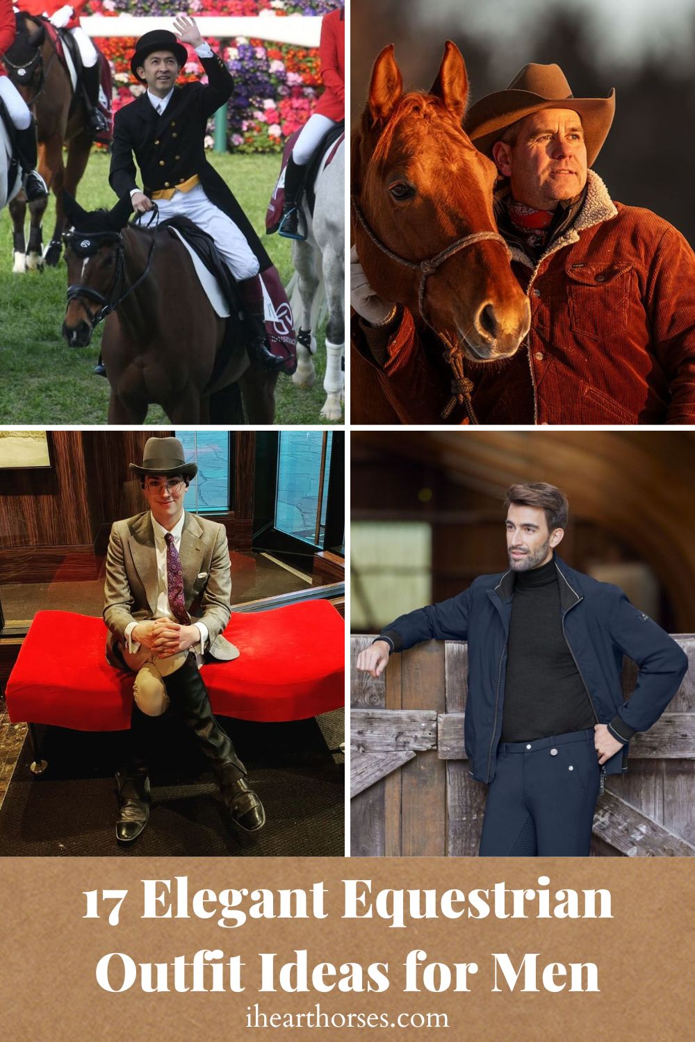 17 Elegant Equestrian Outfit Ideas for Men