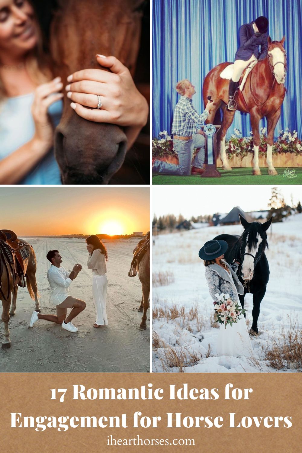 17 Romantic Ideas for Engagement for Horse Lovers
