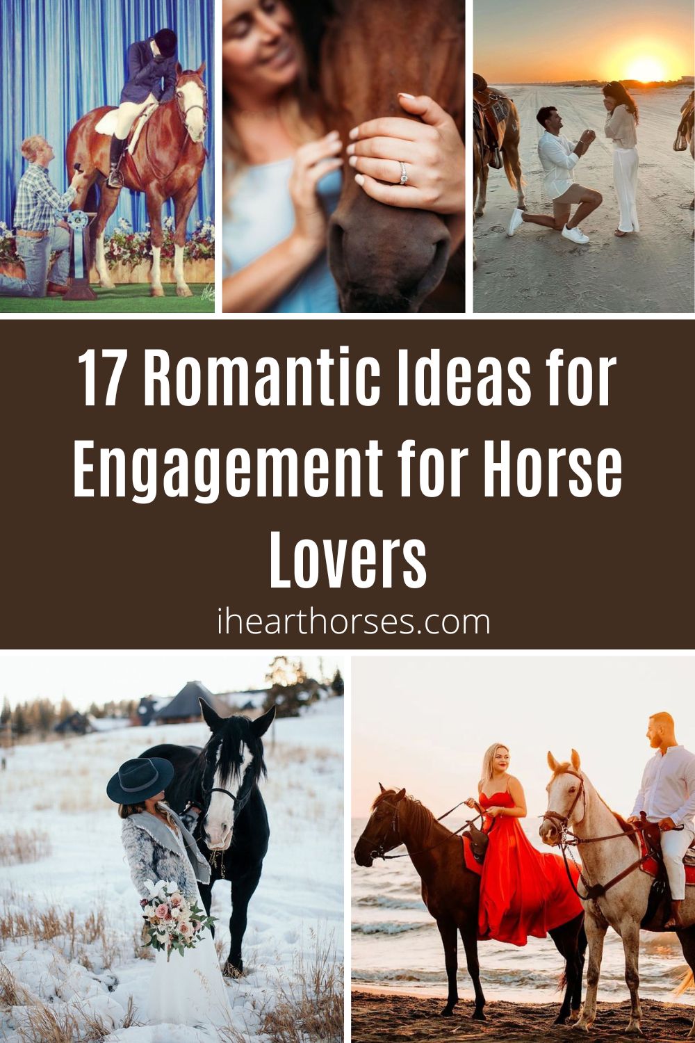 17 Romantic Ideas for Engagement for Horse Lovers